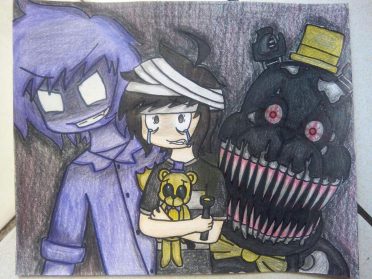 FNAF Fan Art Drawing Picture - Drawing Skill