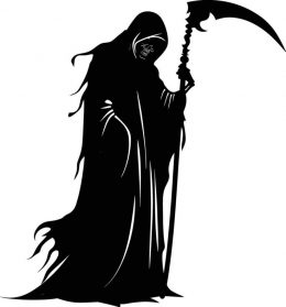 Faceless Grim Reaper Drawing Photo - Drawing Skill