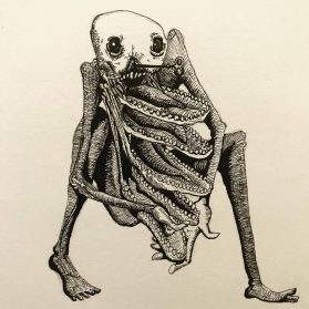 Freaking Weird Drawing Picture - Drawing Skill