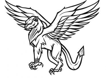Griffin Drawing Art - Drawing Skill
