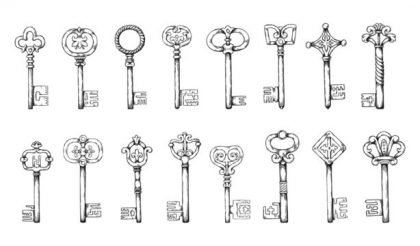 Key Drawing Creative Art - Drawing Skill