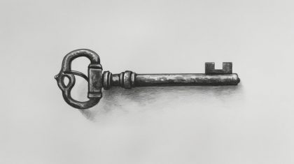 Key Drawing Realistic - Drawing Skill