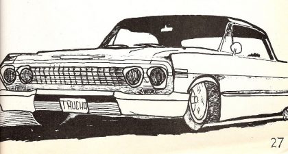 Lowerrider Drawing Art - Drawing Skill