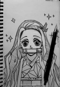 Nezuko Fanart Drawing Art - Drawing Skill