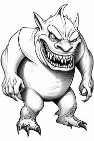 Sharp Teeth Drawing Pics - Drawing Skill