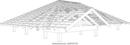 Truss Drawing High-Quality - Drawing Skill