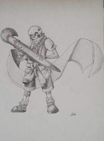 Undertail Drawing Realistic - Drawing Skill
