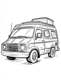 Van Drawing Pics - Drawing Skill