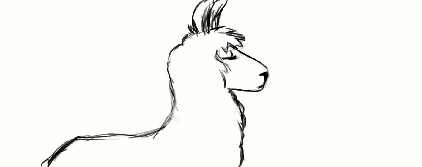 Llama Drawing Realistic - Drawing Skill
