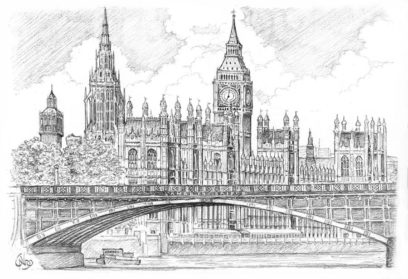 London Drawing Realistic - Drawing Skill