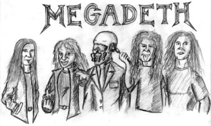 Megadeth Drawing Amazing - Drawing Skill