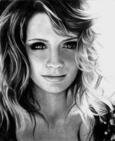 Mischa Barton Drawing Beautiful Image - Drawing Skill