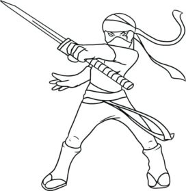 Ninja Drawing Pictures - Drawing Skill