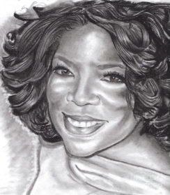 Oprah Winfrey Art Drawing - Drawing Skill