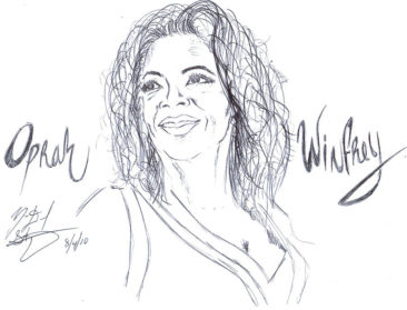 Oprah Winfrey Drawing Beautiful Art - Drawing Skill