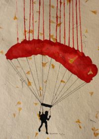 Parachute Drawing - Drawing Skill