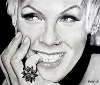 Pink Drawing Photo - Drawing Skill