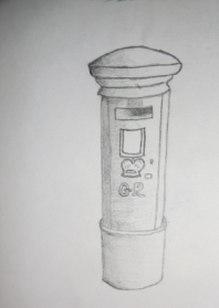 Postbox Drawing - Drawing Skill