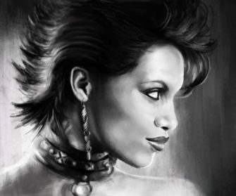 Rosario Dawson Drawing Sketch - Drawing Skill