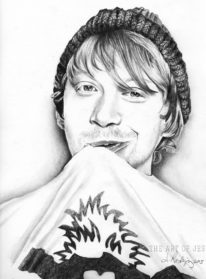 Rupert Grint Drawing High-Quality - Drawing Skill