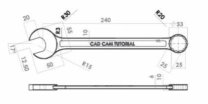 Spanner Drawing Image - Drawing Skill