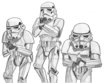Star Wars Drawing Art - Drawing Skill