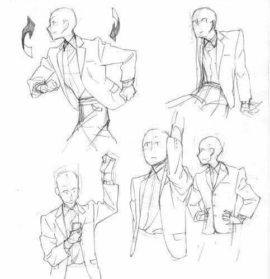 Suit Sketch - Drawing Skill
