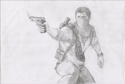 Uncharted Drawing Realistic - Drawing Skill