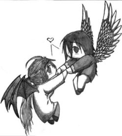 Forbidden Love Drawing Image - Drawing Skill