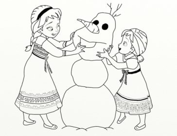 Frozen Anna Drawing Sketch - Drawing Skill