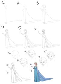 Frozen Drawing Realistic - Drawing Skill