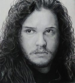 Game of Thrones Jon Snow Drawing Image - Drawing Skill