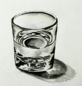 Glass Drawing Amazing - Drawing Skill