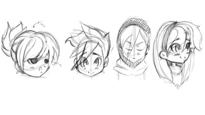 Gothic Chibi Drawing Pics - Drawing Skill