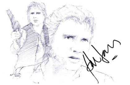 Harrison Ford Drawing Amazing - Drawing Skill