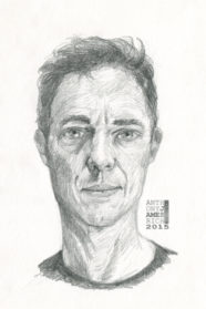 Harrison Wells Drawing - Drawing Skill