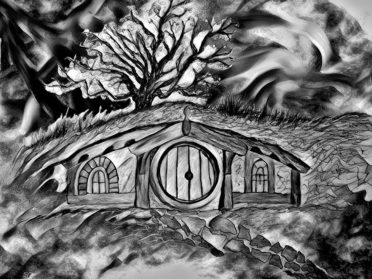 Hobbit Drawing Beautiful Image - Drawing Skill