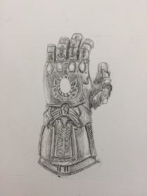 Infinity Gauntlet Drawing Art - Drawing Skill