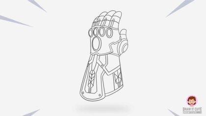 Infinity Gauntlet Drawing Pic - Drawing Skill