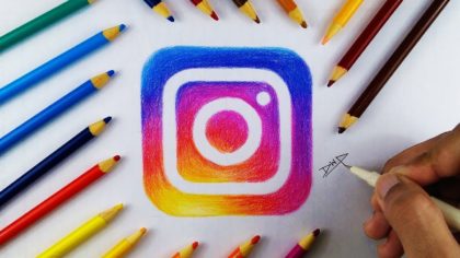 Instagram Logo Drawing Amazing - Drawing Skill
