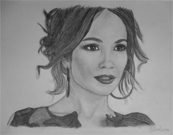 Jennifer Lopez Drawing Creative Art - Drawing Skill