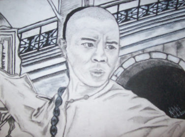 Jet Li Drawing Realistic - Drawing Skill