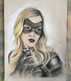 Katie Cassidy Drawing Best - Drawing Skill