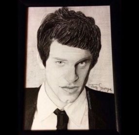 Keegan Allen Drawing Pic - Drawing Skill