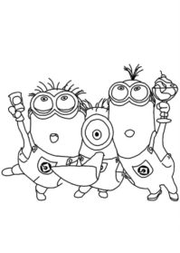 Kevin Minions Drawing Realistic - Drawing Skill