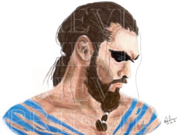 Khal Drogo Drawing High-Quality - Drawing Skill