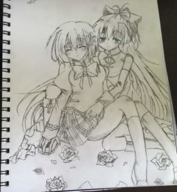 Kyoko Sakura Drawing Photo - Drawing Skill