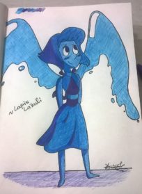 Lapis Lazuli Drawing Image - Drawing Skill
