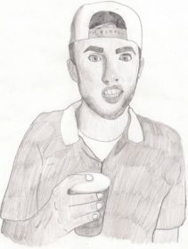 Mac Miller Drawing Pic - Drawing Skill