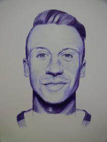 Macklemore Drawing Amazing - Drawing Skill